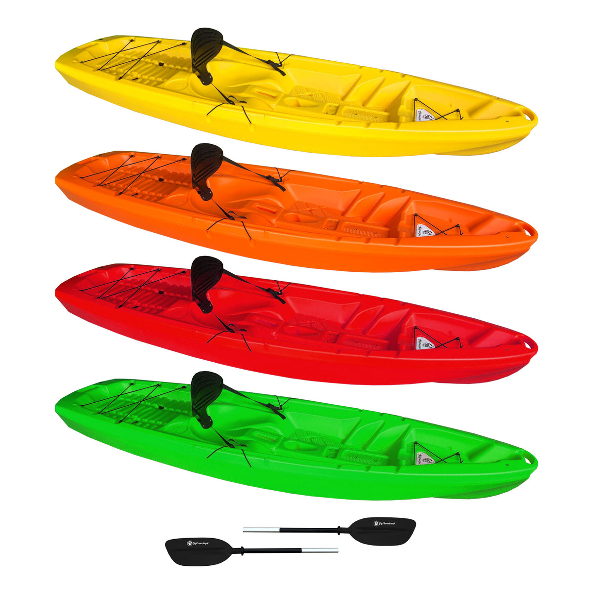 canoa 1 posto GIL 2.0 BIG MAMA KAYAK - kayak monoposto da 254 cm + seg ...