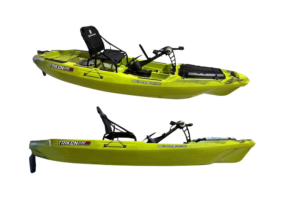 Kayak a pedali BIG MAMA KAYAK A PEDALI TRIKEN 330 base – TIMESPORT24.it